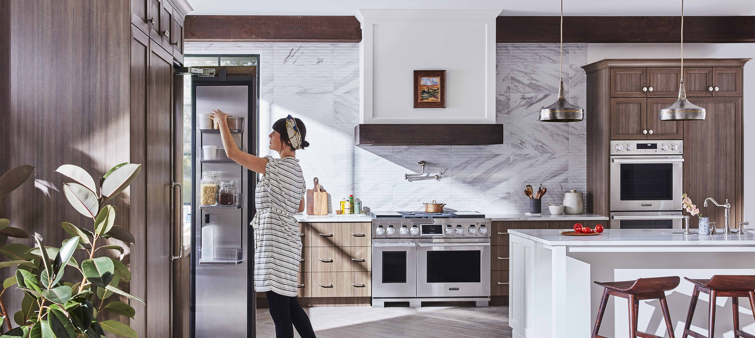 48" Dual-Fuel Pro Range with Sous Vide | Signature Kitchen Suite